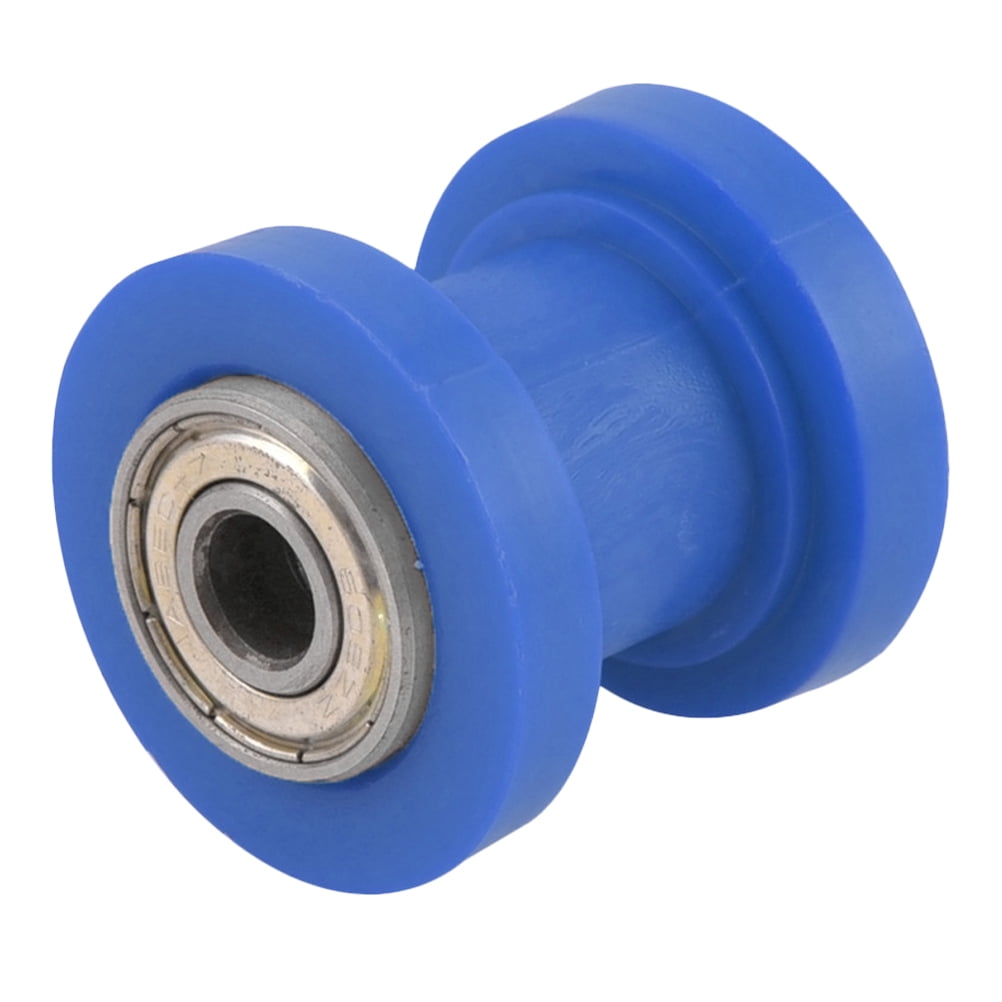 Yellow Metal Chain Tensioner with Scroll Wheel for Motorcycle Easy ...