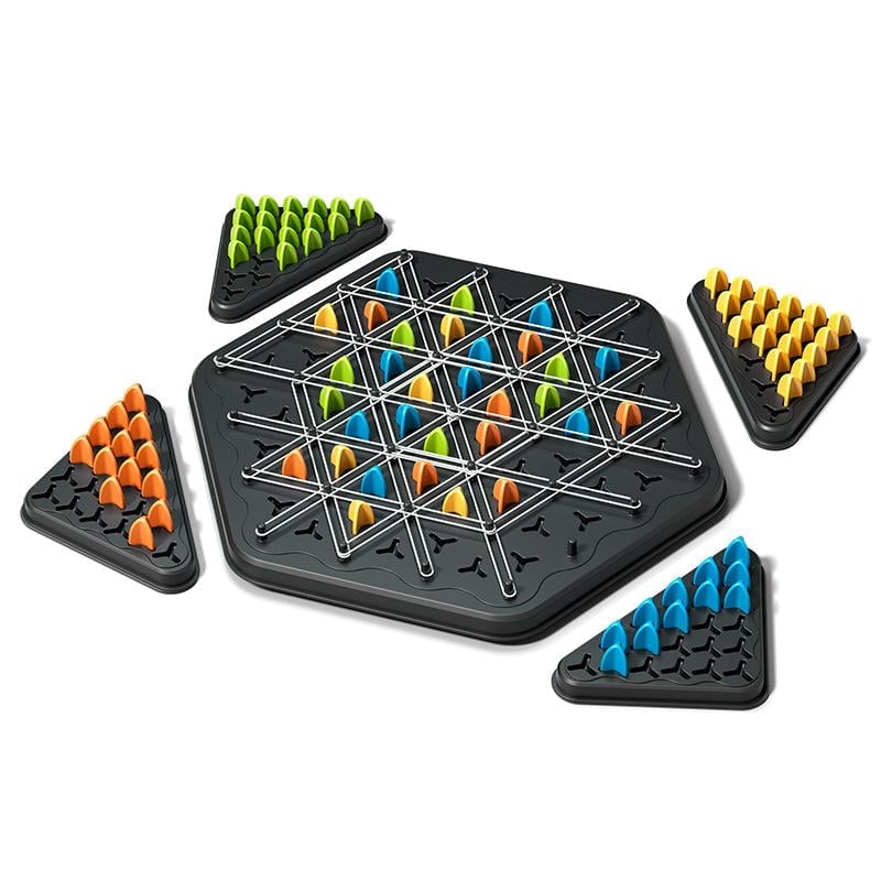 COOLDAC Chain Triangle Chess: An Exciting Geometric Board Game for 2-4 ...