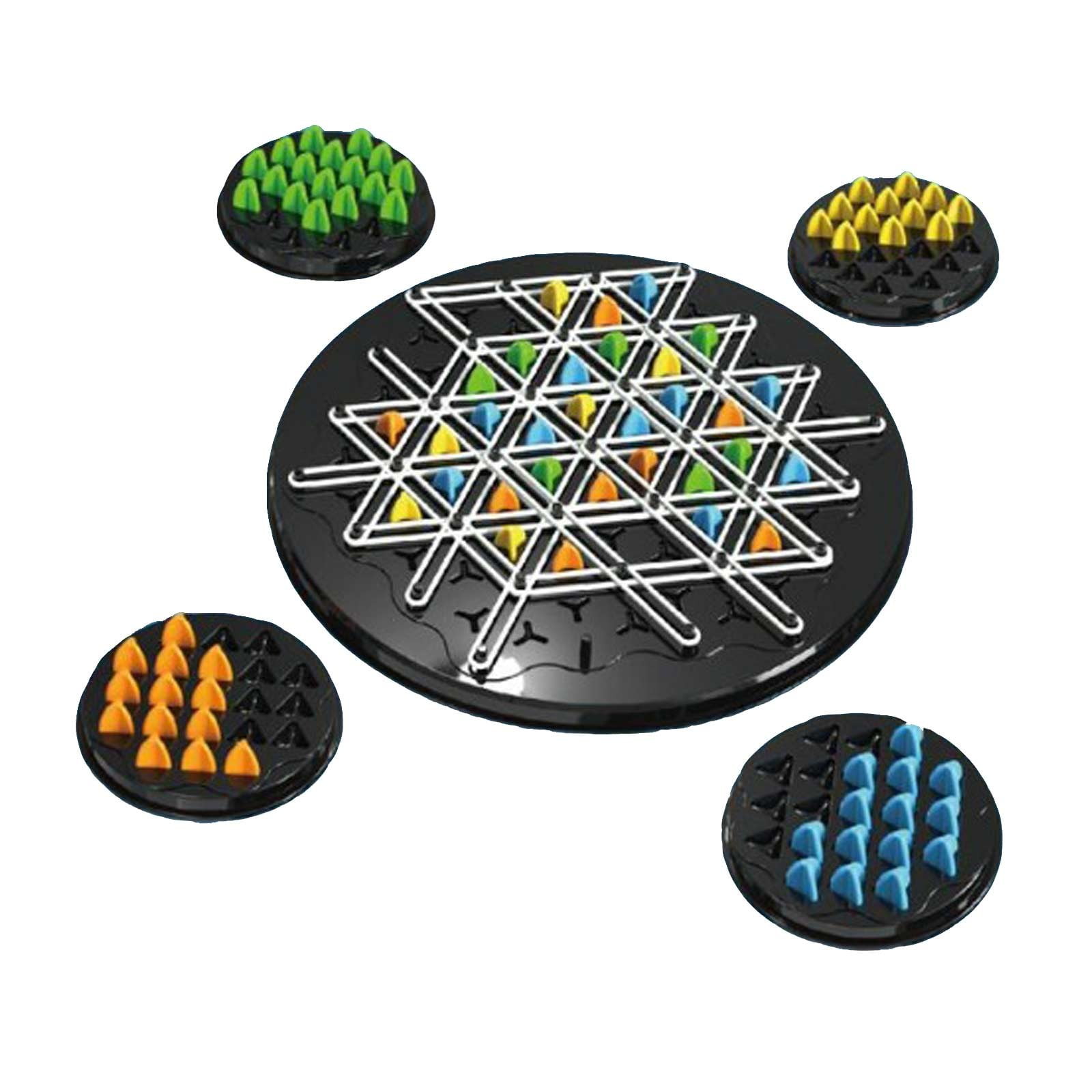 Chain Triangle Chess Game 2 to 4 Players Family Games for Kids and ...