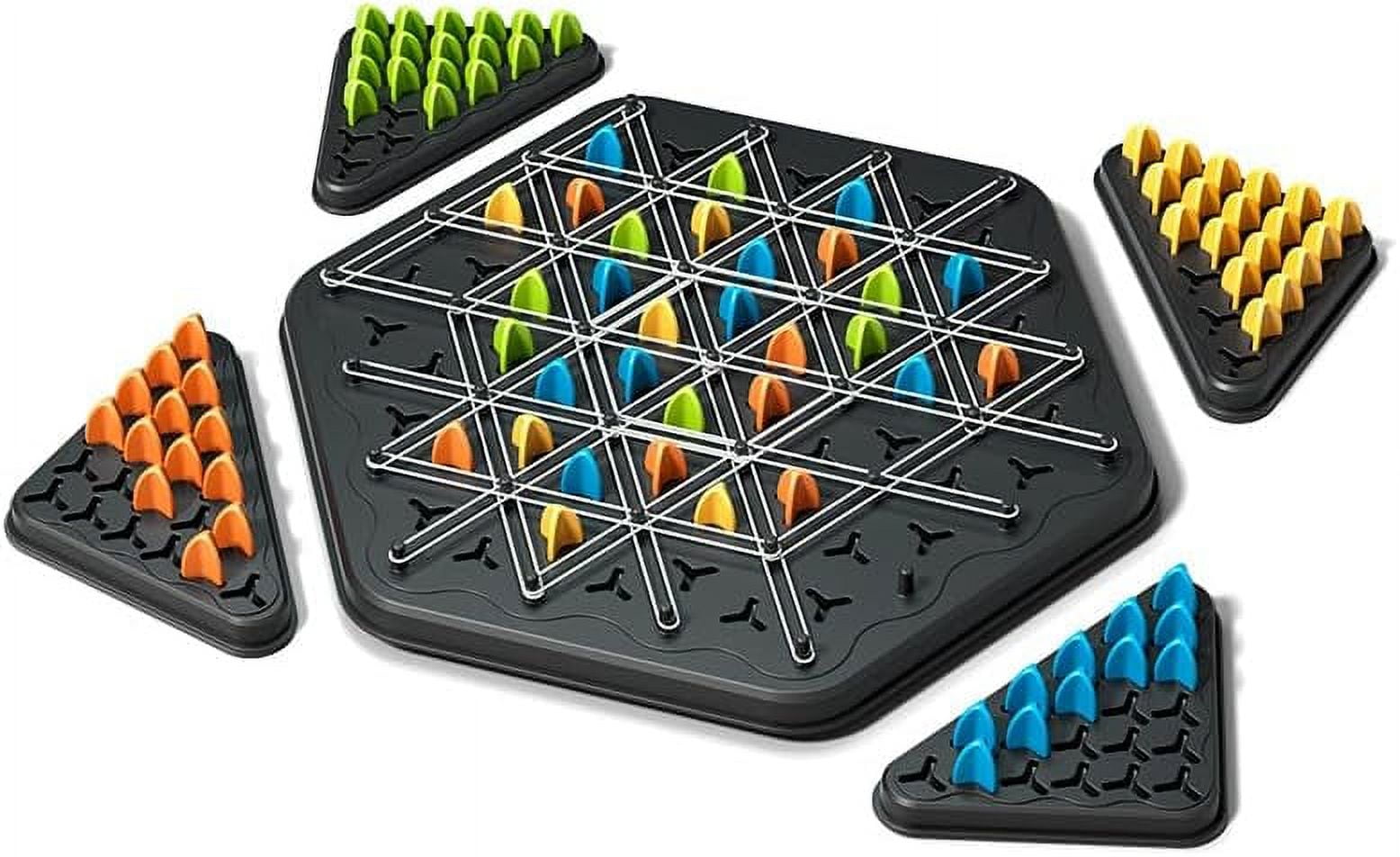 Lanfeng Kids And Adults Chain Triangle Chess Strategy Board Games, 2-4 ...