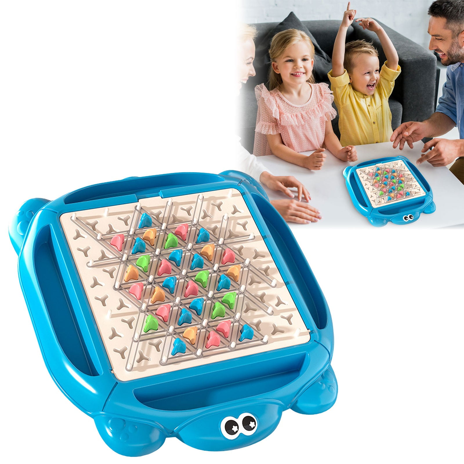 Chain Triangle Chess Game,Triggle Rubber Band Board Game - Interactive ...