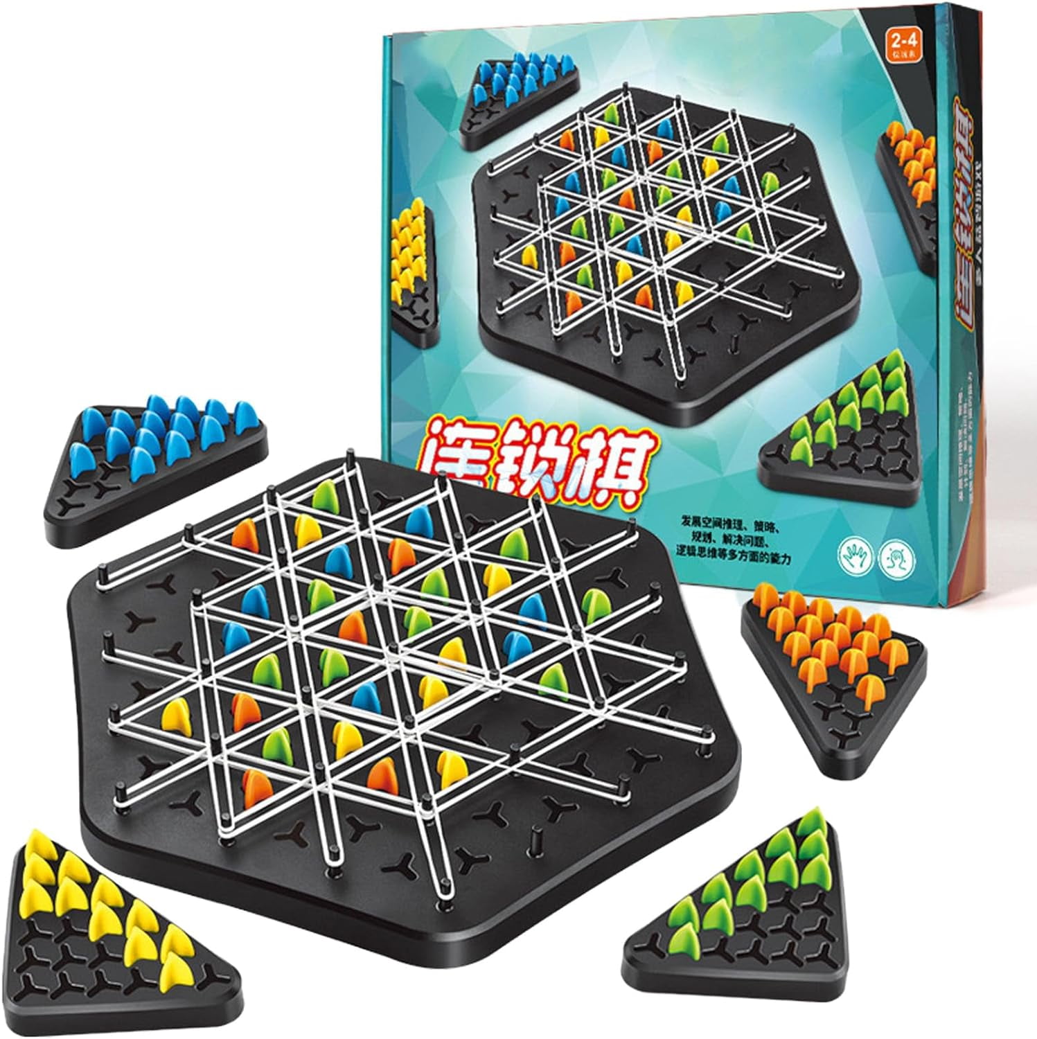 Chain Triangle Chess, Triggle Rubber Band Game, Chain Triangle Chess ...