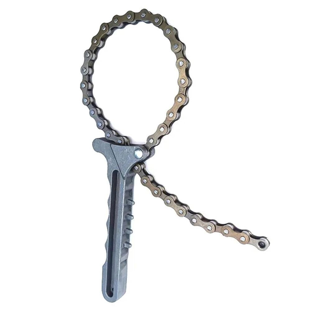 Chain Wrench Adjustable Car Engine Chain Grip Heavy Tool Filter Removal ...