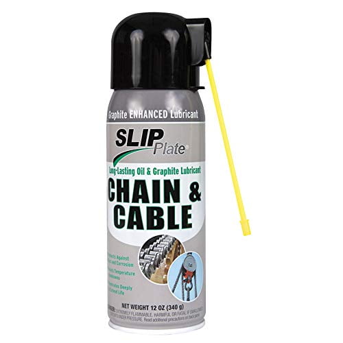 Chain and Cable Graphite Lubricant, 12 oz. Container Size, 12 oz. Net ...