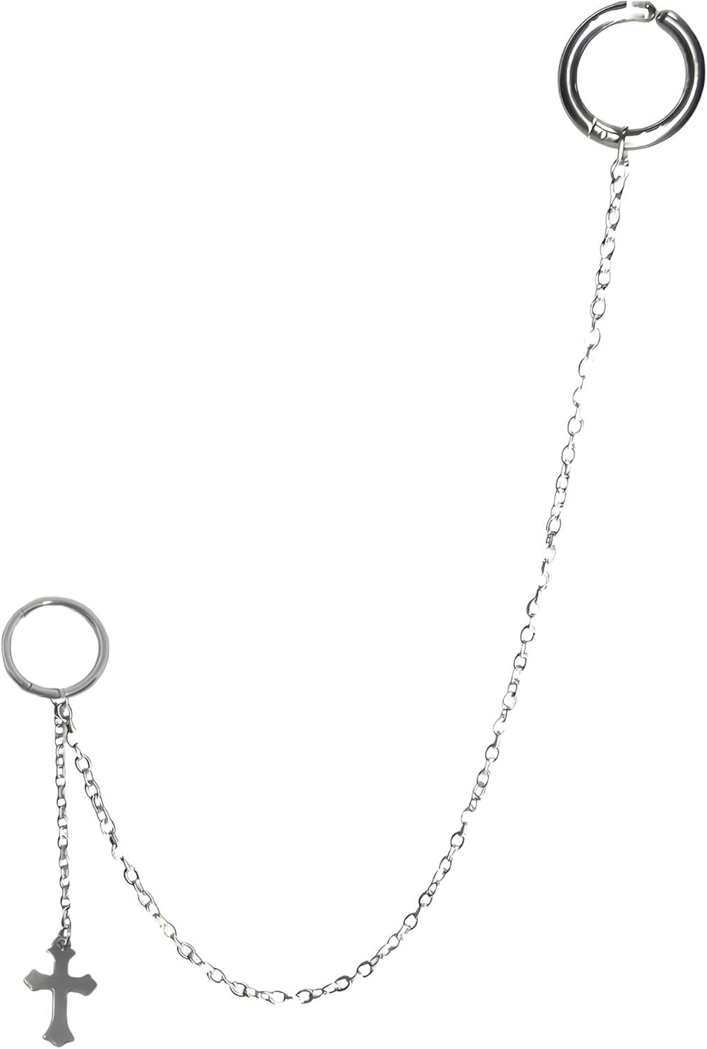 Chain piercing Fake peer 10 variation Thermal steel lip ring piercing ...