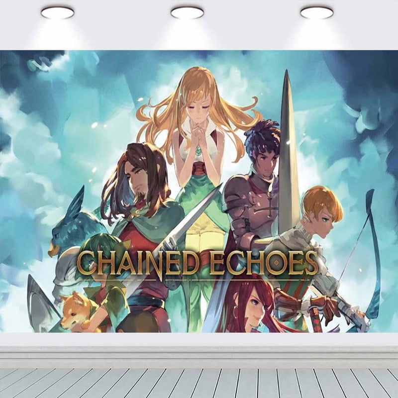 Chained Echoes Birthday Party Supplies Banner Backdrop Background ...