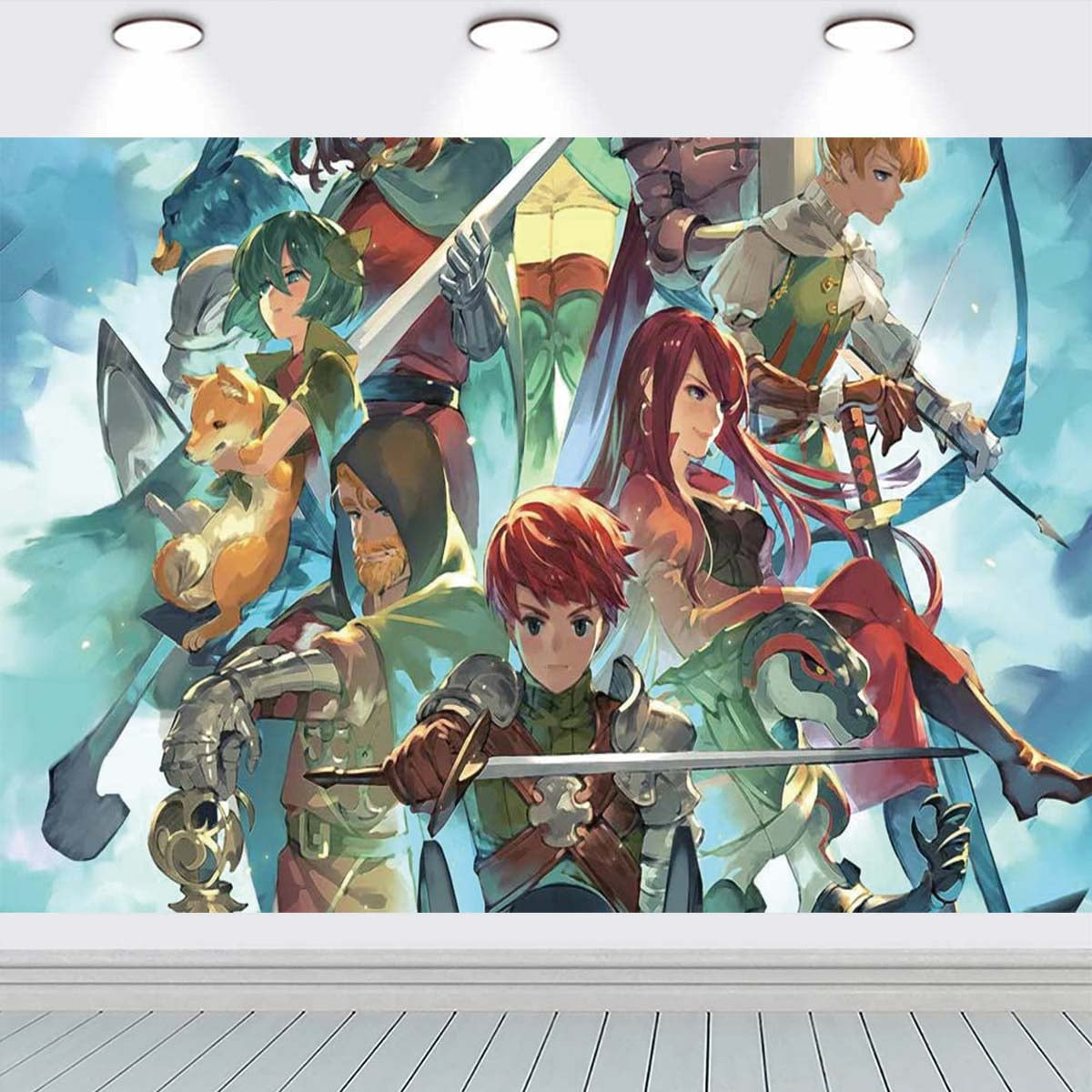 Chained Echoes school Backdrop Background Banner Birthday Party ...