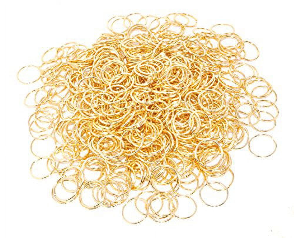Chainmail Ring - Chain Maille Jump Ring - Open Aluminum Color Jump Ring ...