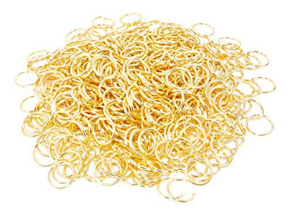 Chainmail Ring - Chain Maille Jump Ring - Open Aluminum Color Jump Ring ...