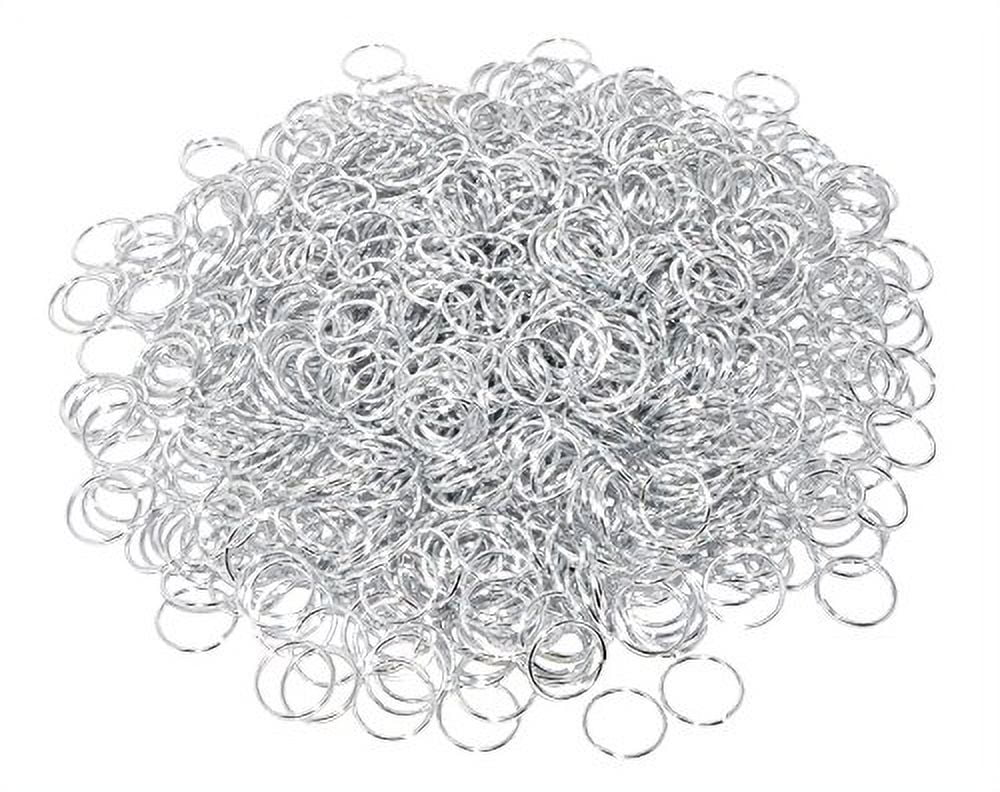 Chainmail Ring - Chain Maille Jump Ring - Open Aluminum Color Jump Ring ...