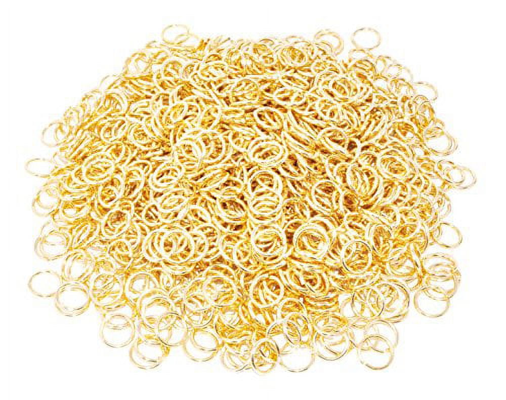 Chainmail Ring - Chain Maille Jump Ring - Open Aluminum Color Jump Ring ...