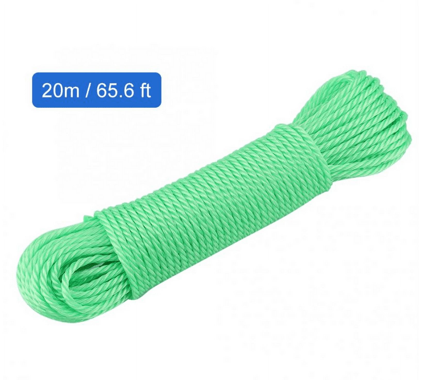 Chainplus 65.6 ft 4mm Nylon Rope Drying Clothes Hangers Washing Lines ...