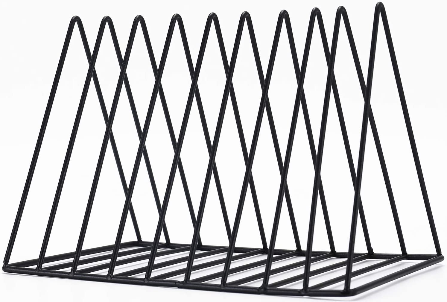 Chainplus 9 Slot Magazine Holder,Desktop File Sorter Organizer Triangle ...