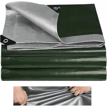 Heavy Duty Waterproof Poly Tarp Canopy Tent, Carport and Outside ...