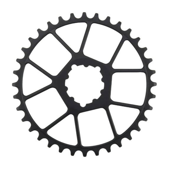 Chainring 3mm Offset Direct Mounted Mountain Bike Chainring 32/34/36/38T Narrow Wide Chainring ...