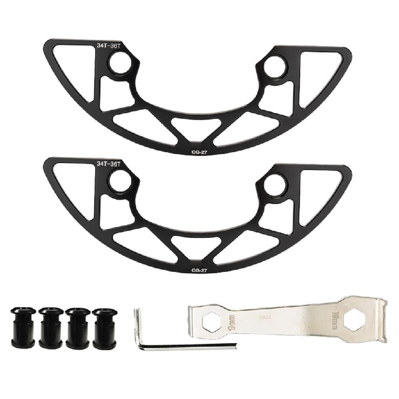 Chainring Guard Bike Chain Guide Drop Catcher Crank Chain Wheel ...