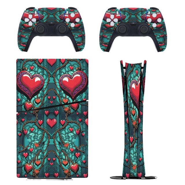 Chains, Love, Doors PS5/PS5 Slim Digital Disc Skin Sticker For Console ...