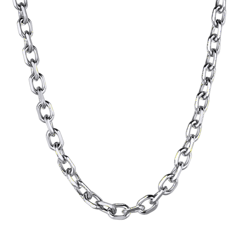 Stainless steel cable chain necklace store