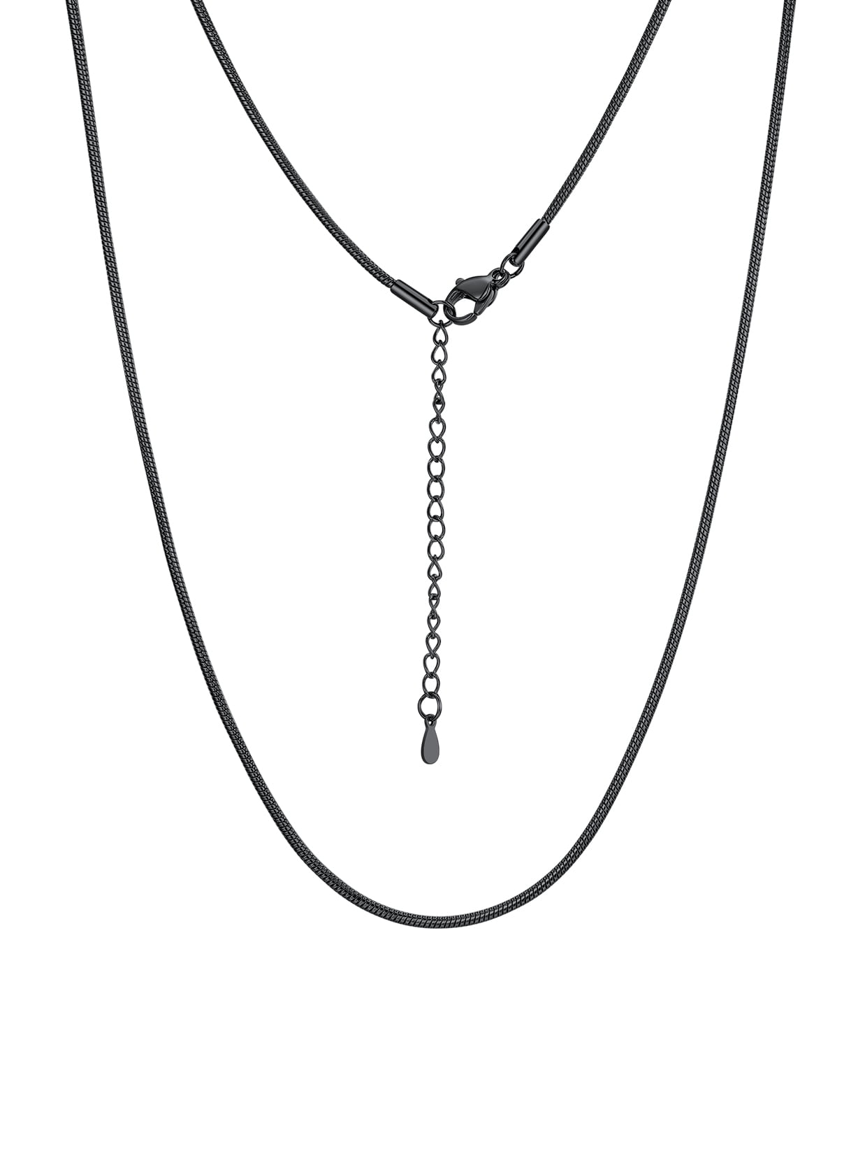 ChainsProMax 1mm/1.2mm/1.5mm/2mm Snake Chain 14K Gold Plated Stainless ...