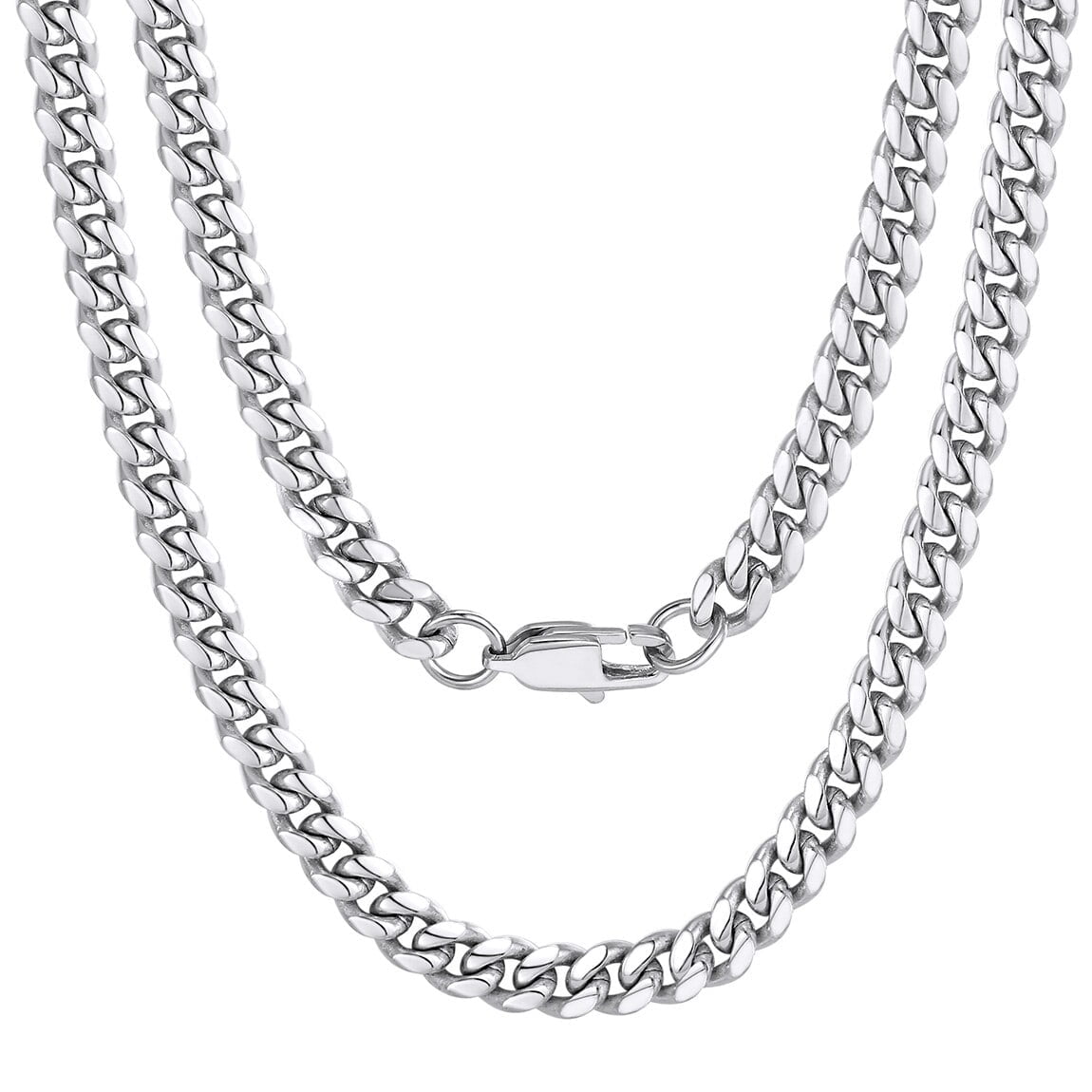 ChainsProMax 316L Stainless Steel Men Men Cuban Necklace Chain 22inch ...