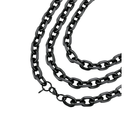 ChainsProMax 3mm/5mm/7mm/12mm Rolo Cable Chain Stainless Steel Chain ...