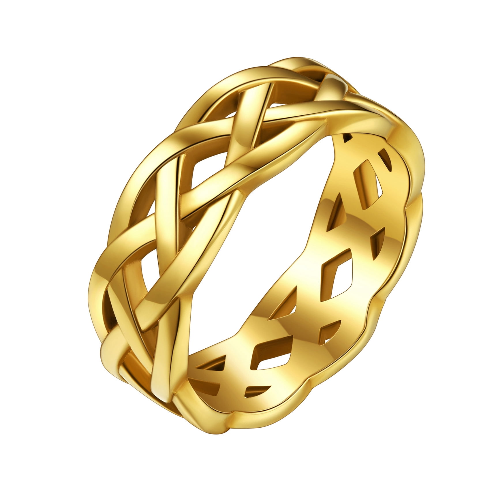 ChainsProMax Celtic Knot Ring Men Replacement Wedding Bands Promise ...