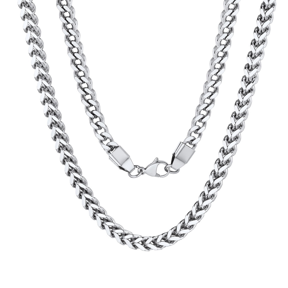 ChainsProMax Man Link Chain Necklace for Men Hiphop Box Curb Franco ...