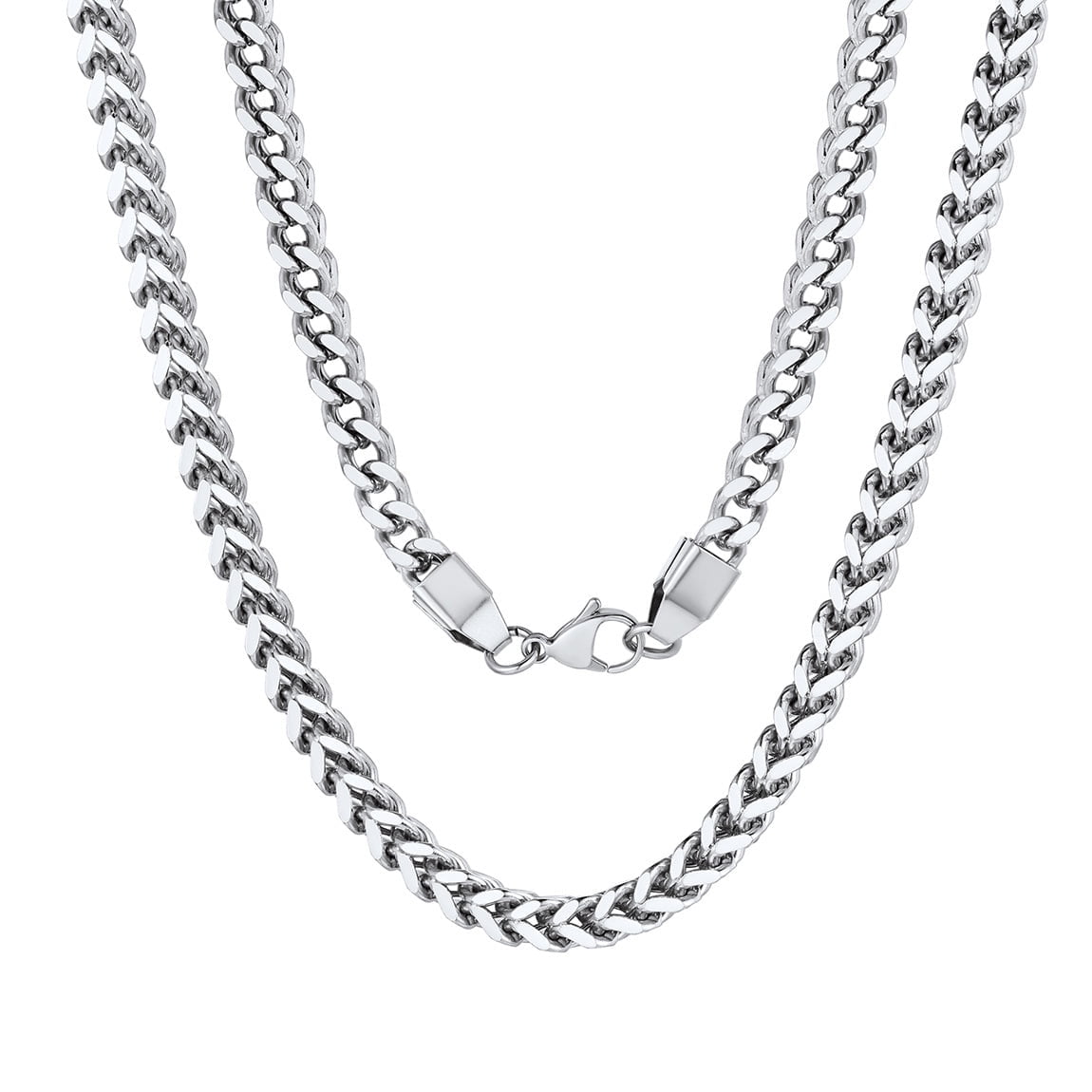 ChainsProMax Man Link Chain Necklace for Men Hiphop Box Curb Franco ...