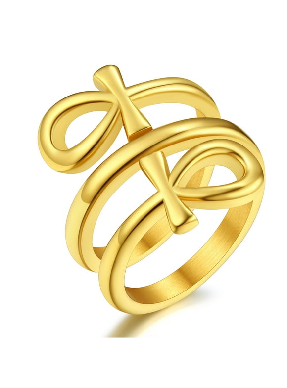 Ankh Ring Men