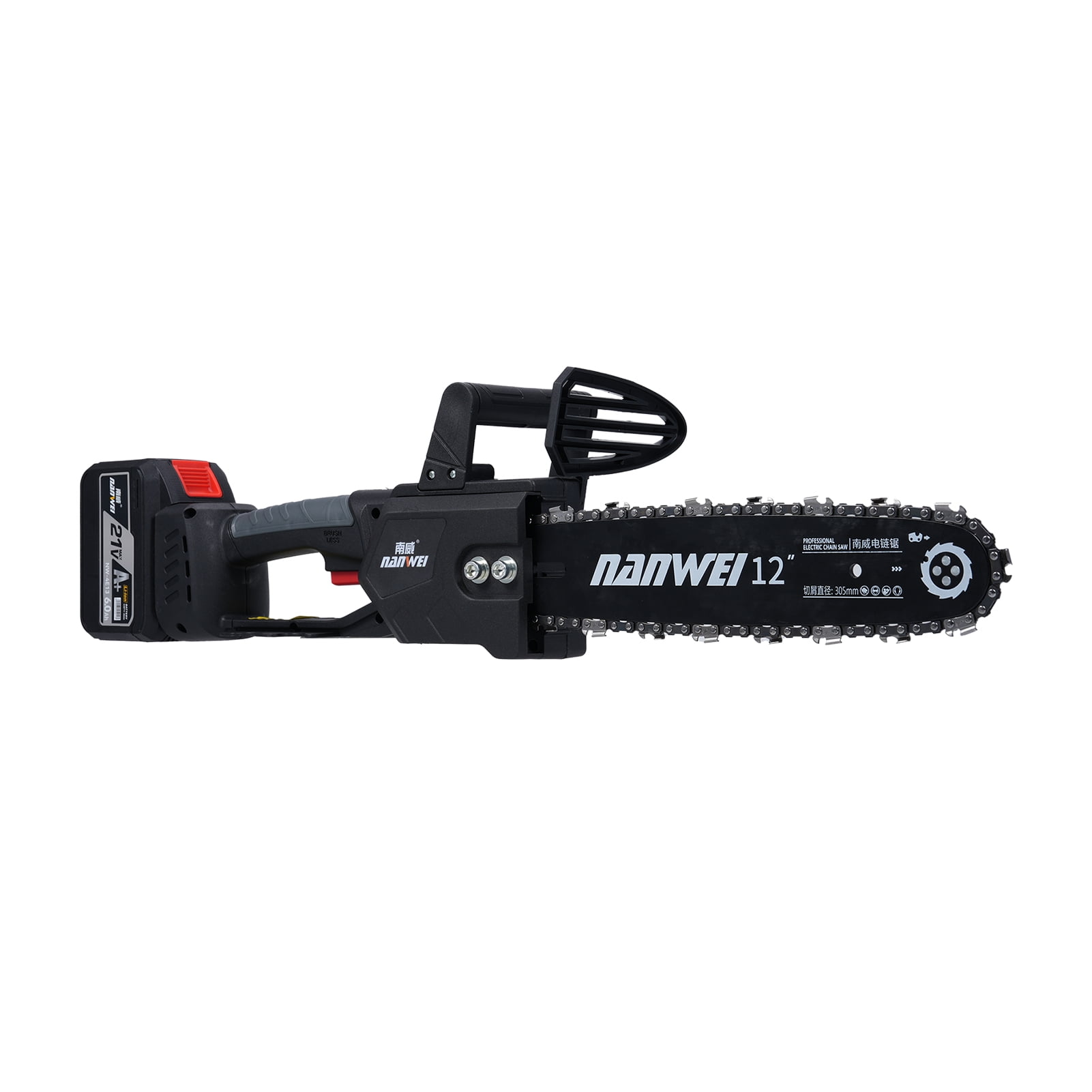 Chainsaw 12inch Electric Chainsaw 2000W Brushless Chainsaw Handheld ...