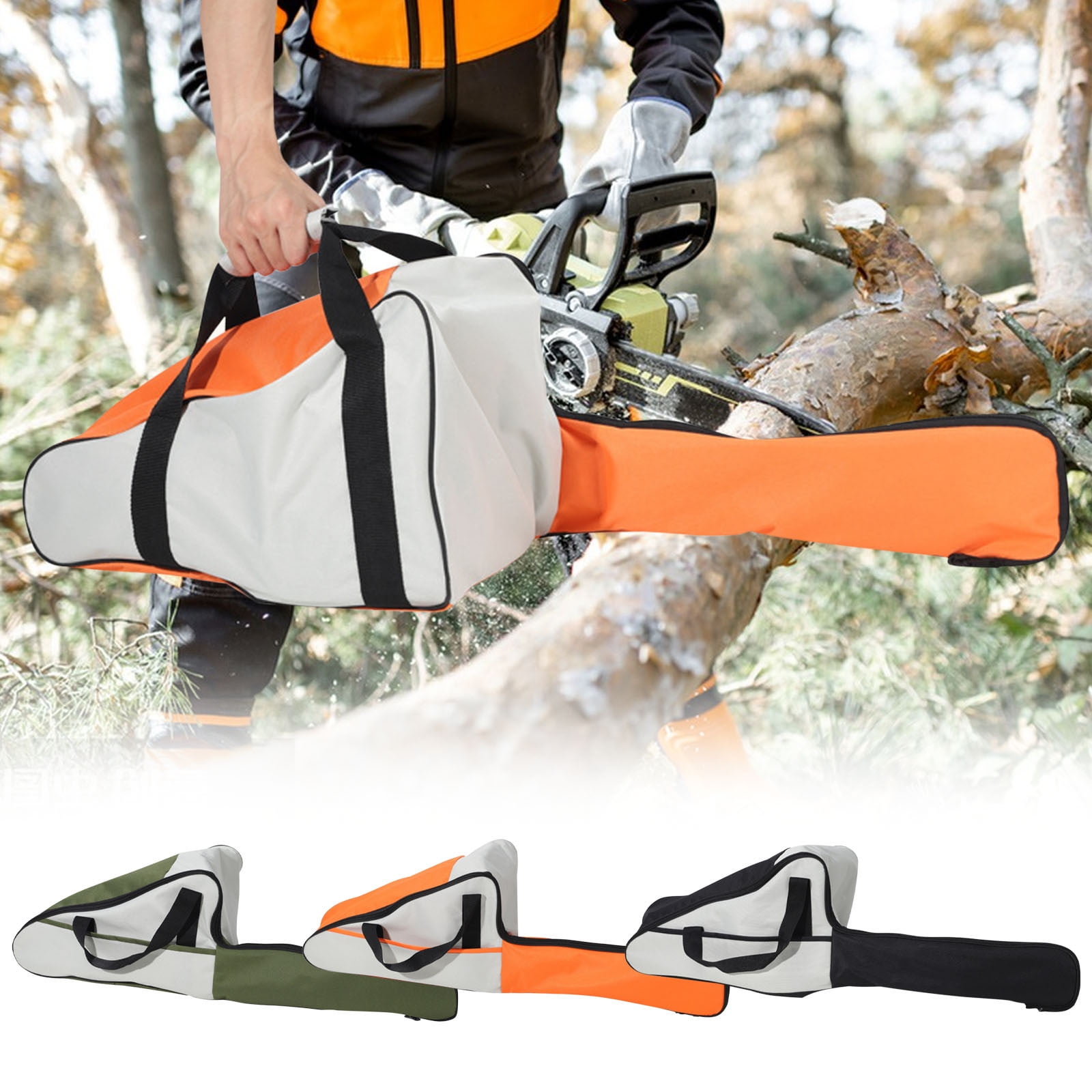Chainsaw Carrying Case, 16-20 Inch Zipper Bag, Heavy-duty Oxford Cloth ...