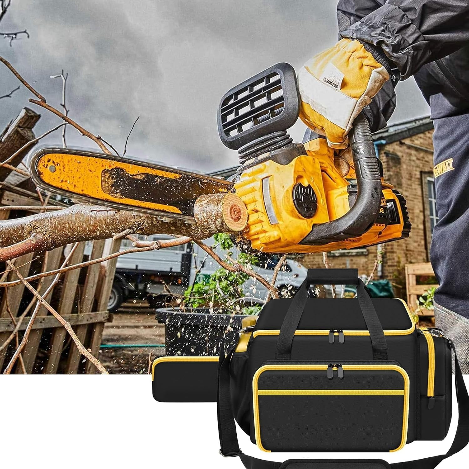 Chainsaw Case Compatible with 20V, for , for for 10/12 inch Chainsaw ...