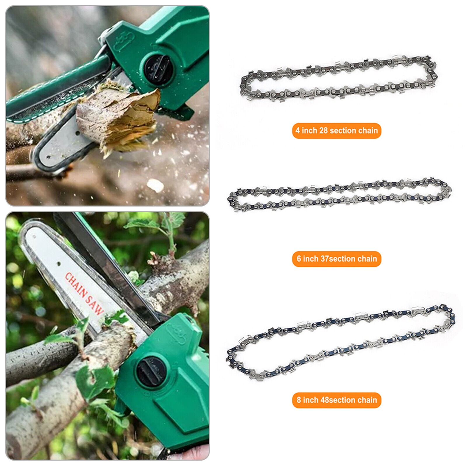 Chainsaw Chain Blade Saw Replacement Chains Semi Chain saw Chain Blade ...