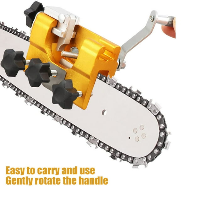 Chainsaw Chain Sharpening Jig, Tooth Sharpener Chainsaw Sharpener Kit ...
