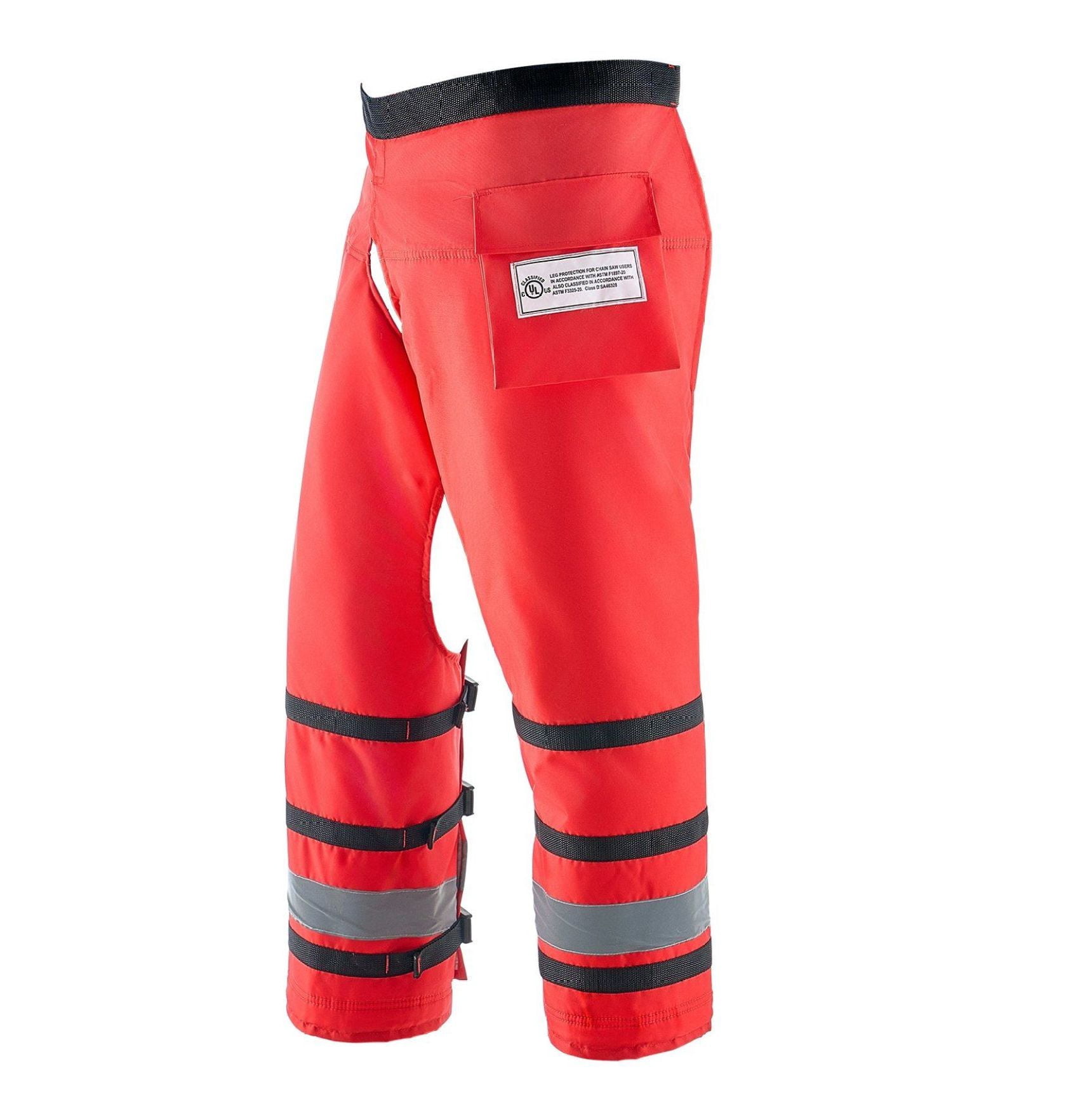 Chainsaw Chaps 36.4" Apron Style - Forestry Safety Chaps Class B Medium ...