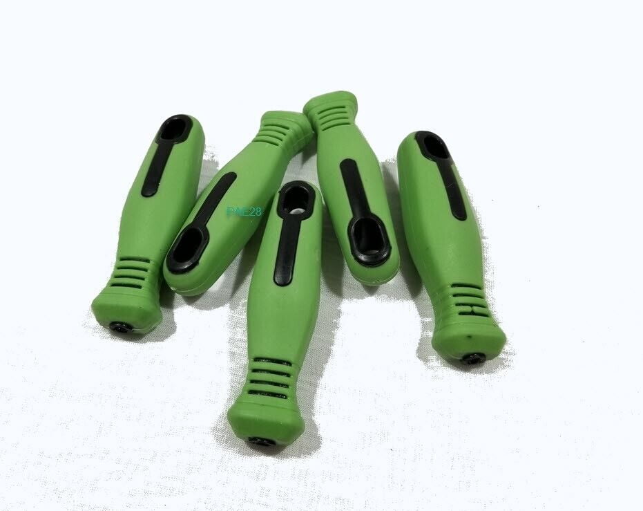 Chainsaw File Handle Hi Vis Rubber Universal round file handle 1x 2x 5x ...