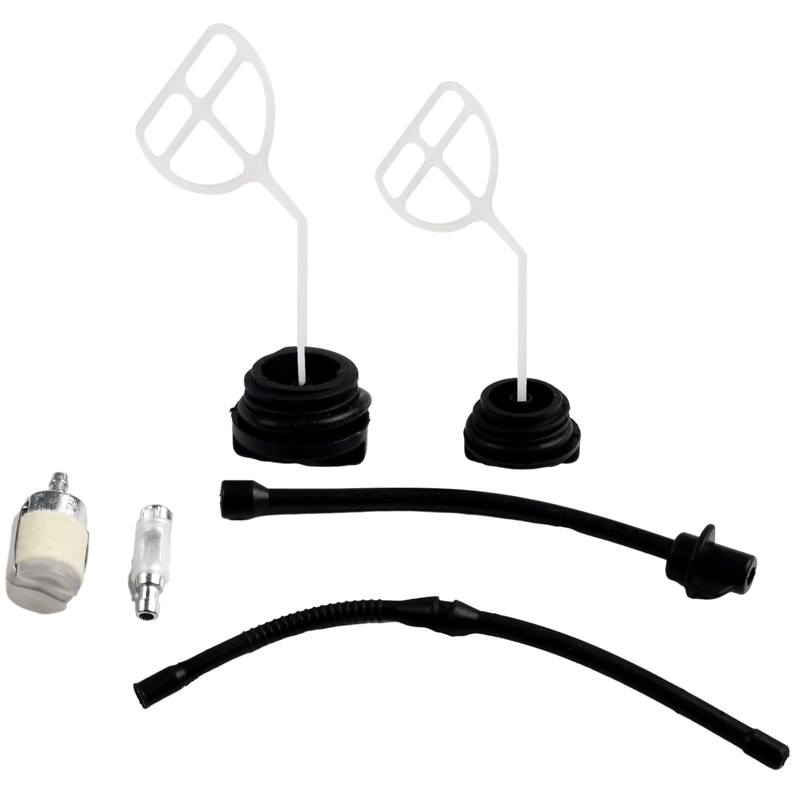 Chainsaw Fuel Filter Hose Pipe Line Cap Set for 45CC 52CC 58CC 4500 5200 5800 Models Gas Powered ...