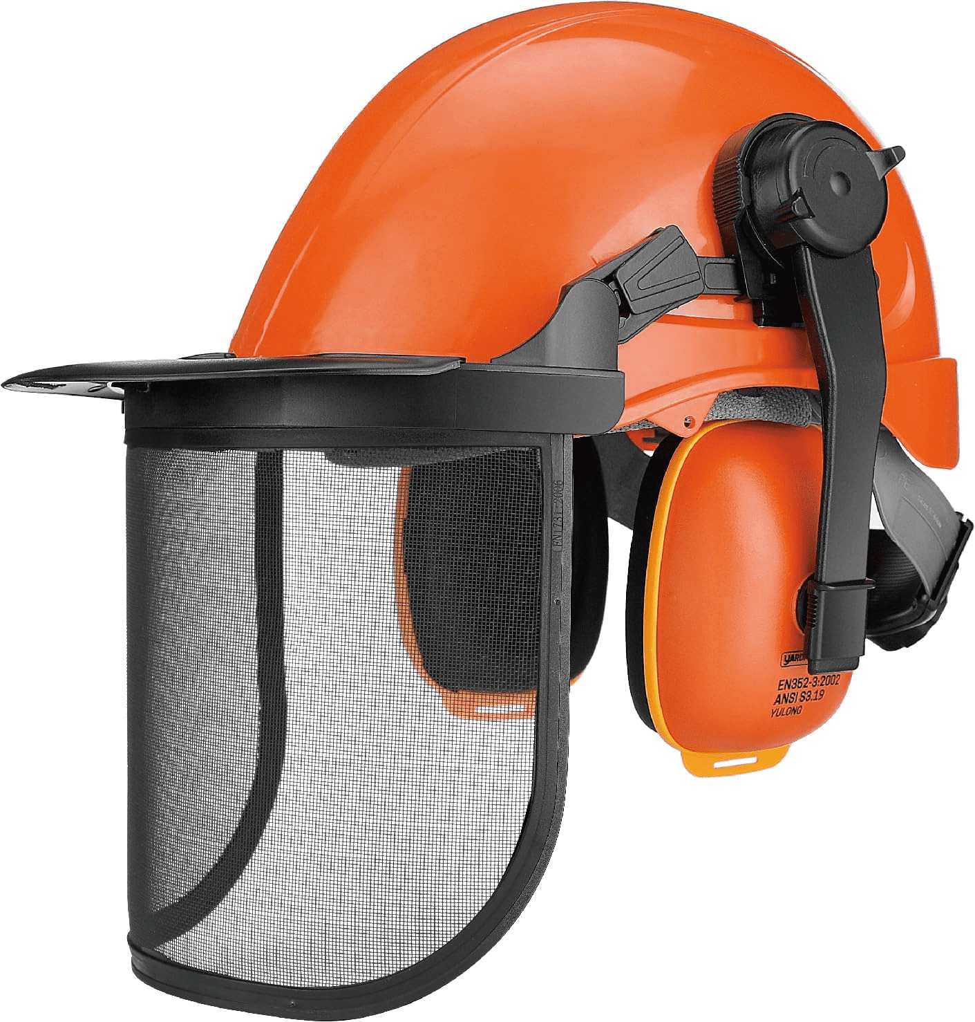 Chainsaw Helmet, Forestry Safety Helmet System with Face and Hearing ...
