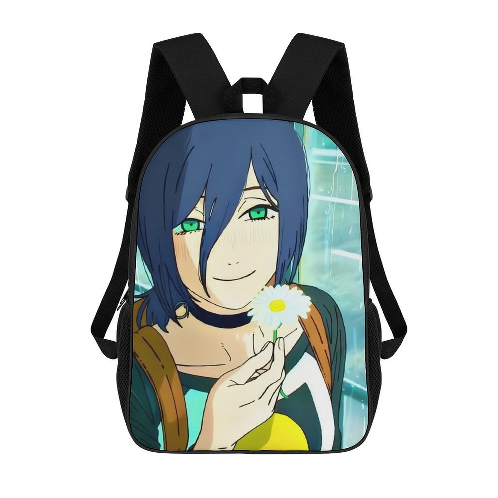 Chainsaw Man 17" Backpack Travel Bag for Men Women, Book Bag ...