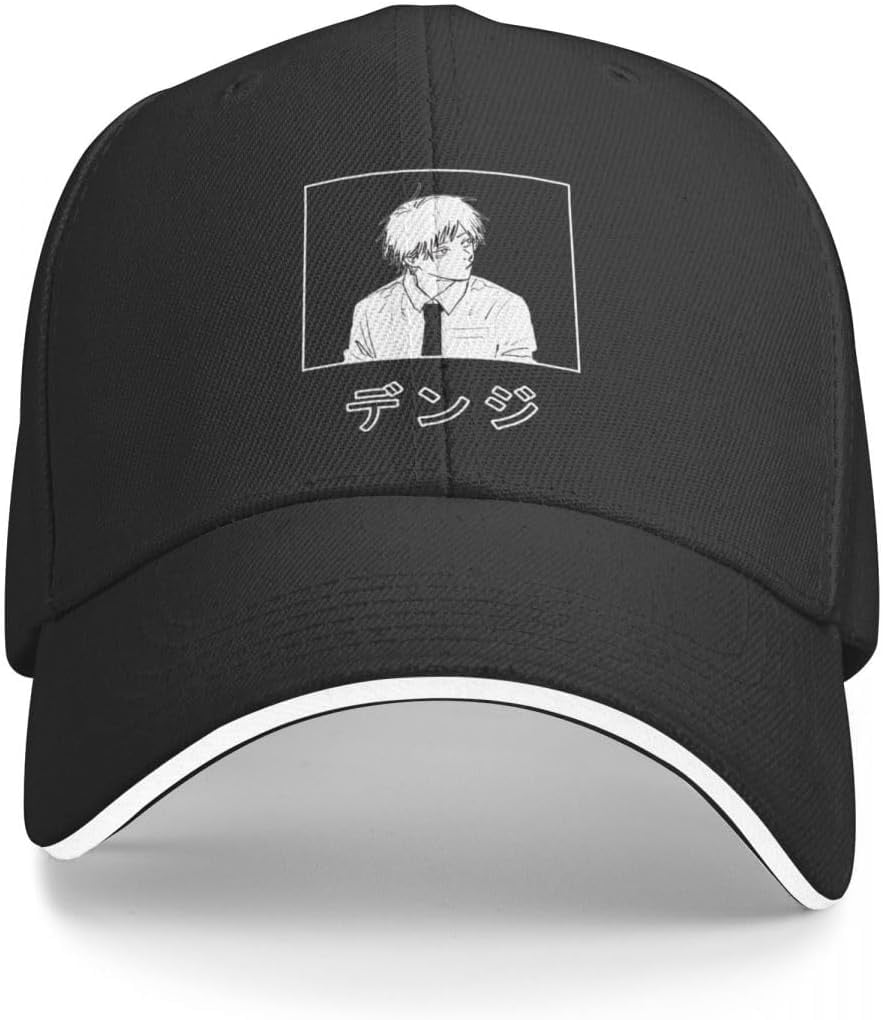 Chainsaw Man Anime Baseball Cap Chainsaw Man Denji Cap Baseball Cap hat ...