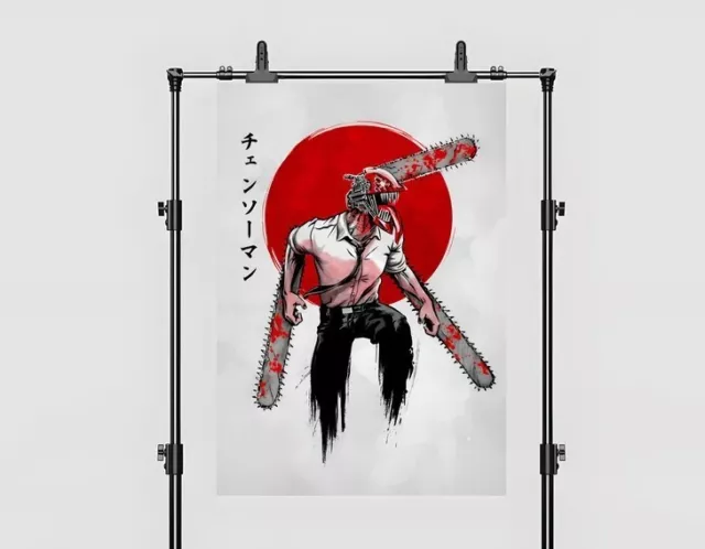 Chainsaw Man Anime Denji Poster, Chainsaw Man Anime Decor, Denji Art ...