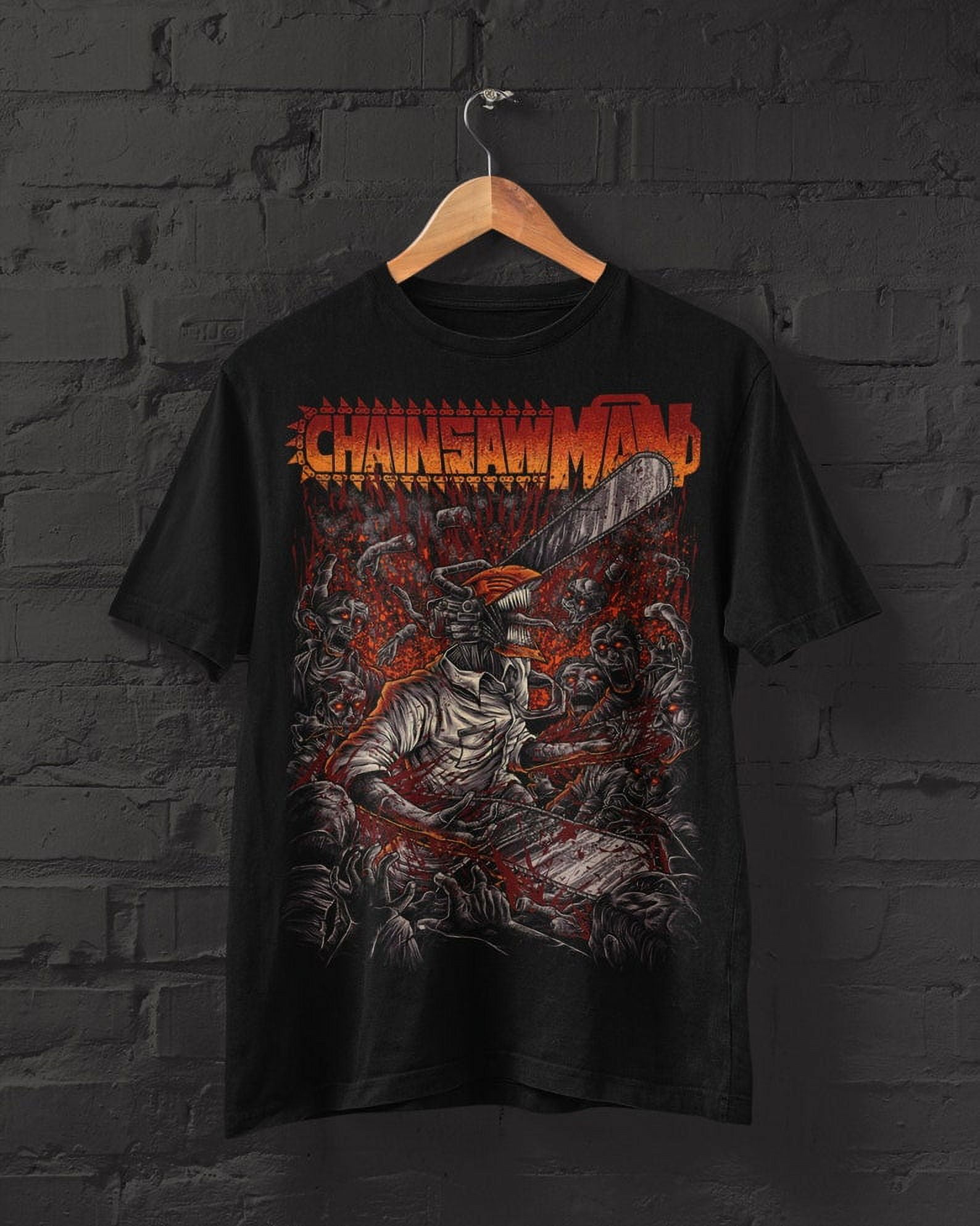Chainsaw Man Anime T Shirt - chainsaw man shirt, chainsaw man ...