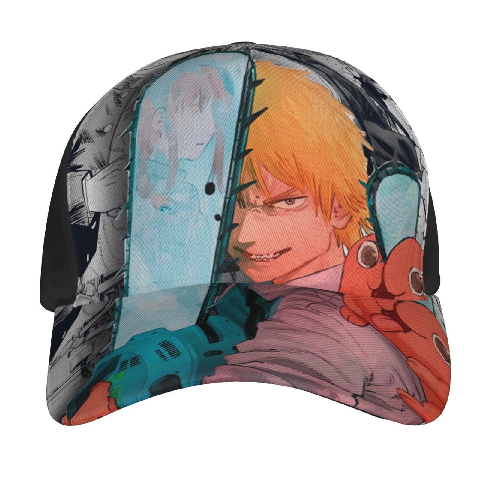 Chainsaw Man Baseball Hat Hip Hop Caps Sun Hat Outdoor Trucker Hat ...