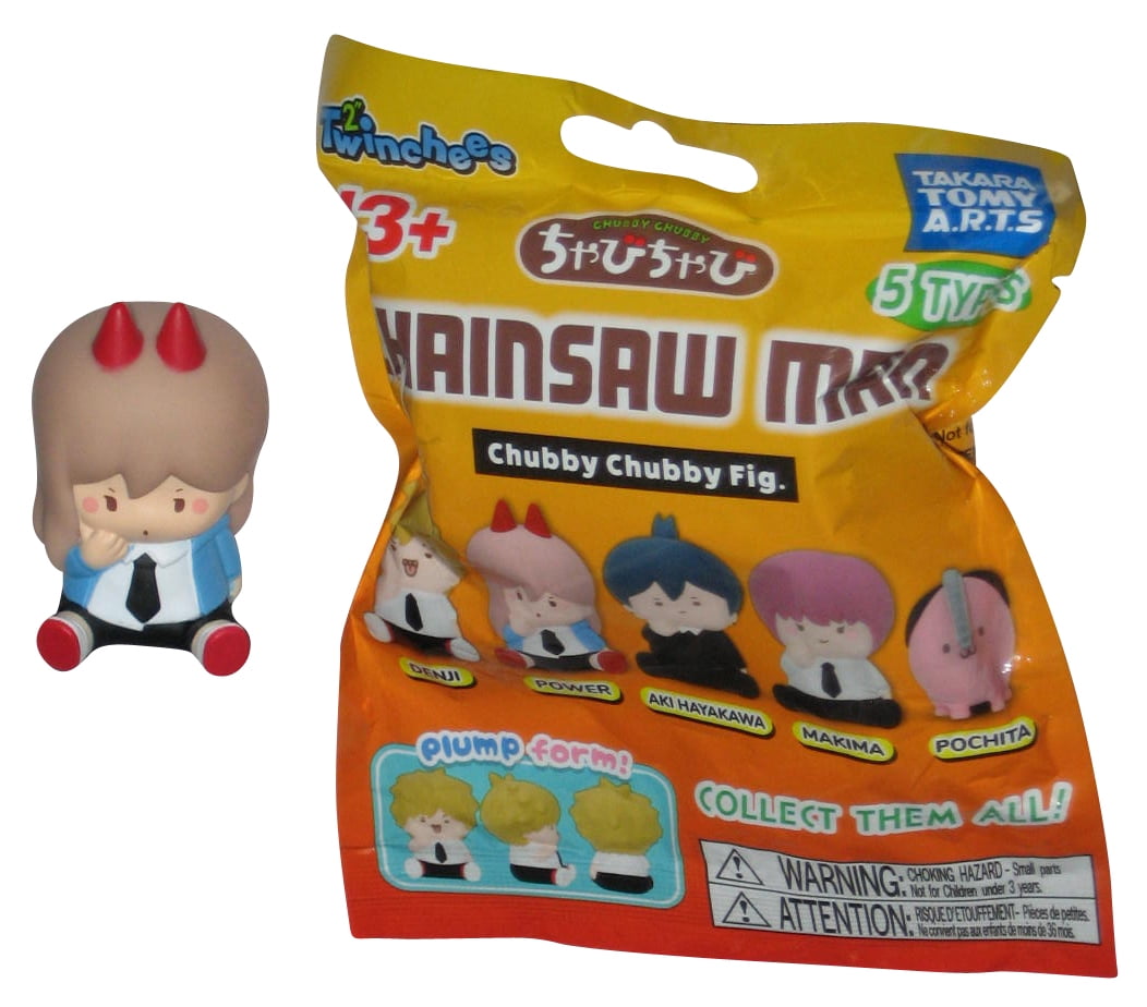 Chainsaw Man Chubby Chubby Figure 2-Inch Twinchees Power Mini Figure ...