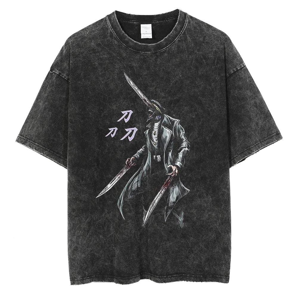 Chainsaw Man Denji Devil Exterminator Vintage T-Shirt_1 - Walmart.com