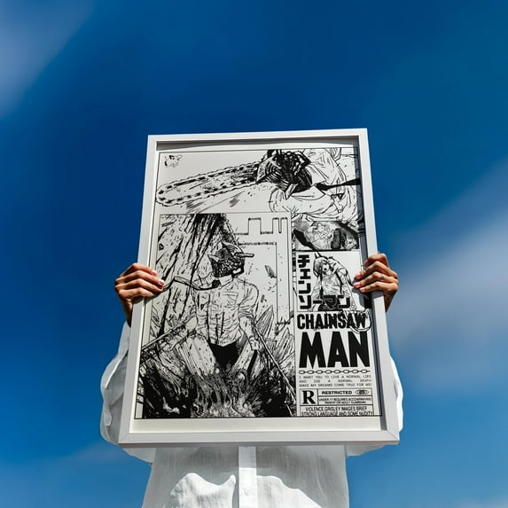 Chainsaw Man Fanart – Japanese Manga | Denji Anime | Manga Wall Art by ...