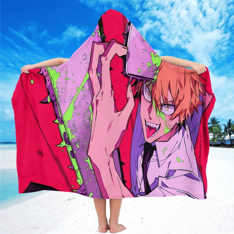 Chainsaw Man Gifts Beach Towel for Women Girl Or Boys Birthday Inspired Fan Bath Outdoor Music ...