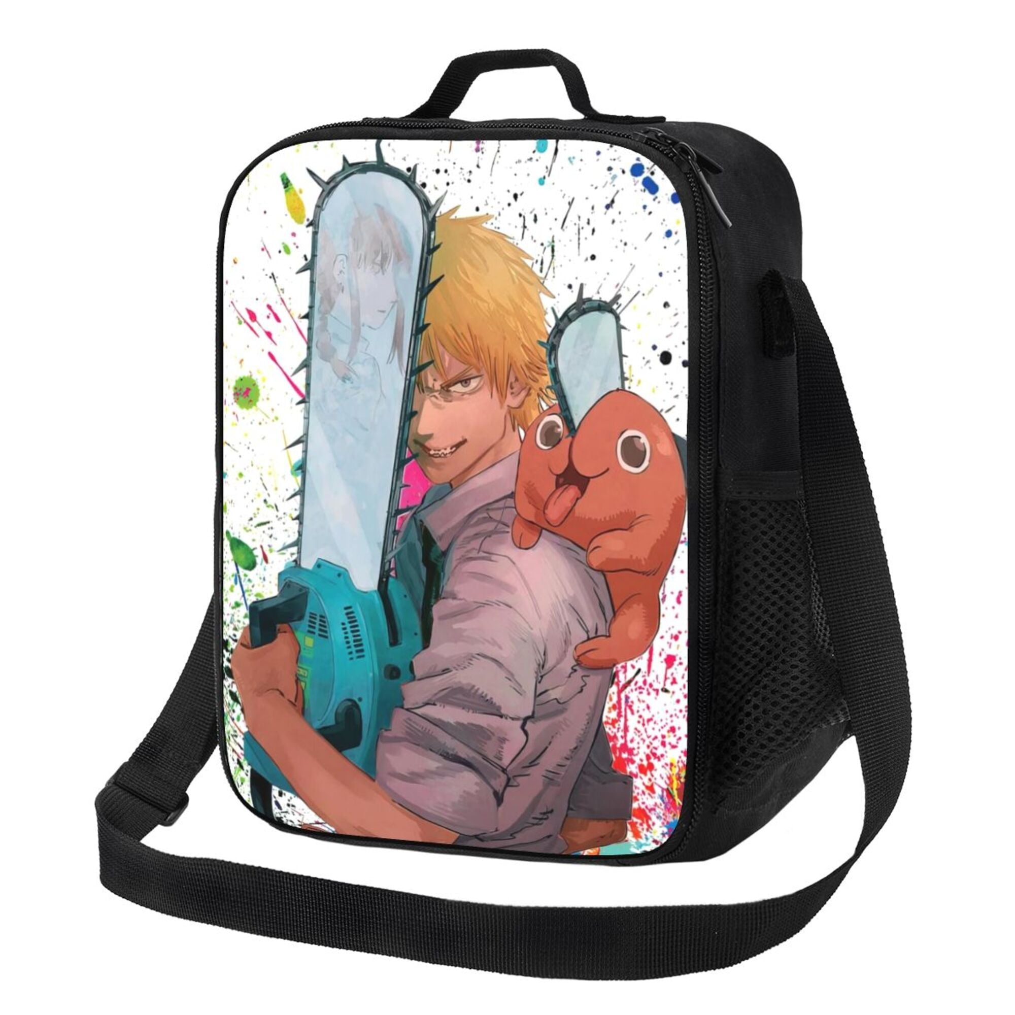 Chainsaw Man Insulated Lunch Bag Lunch Box Lightweight Durable Lunch ...