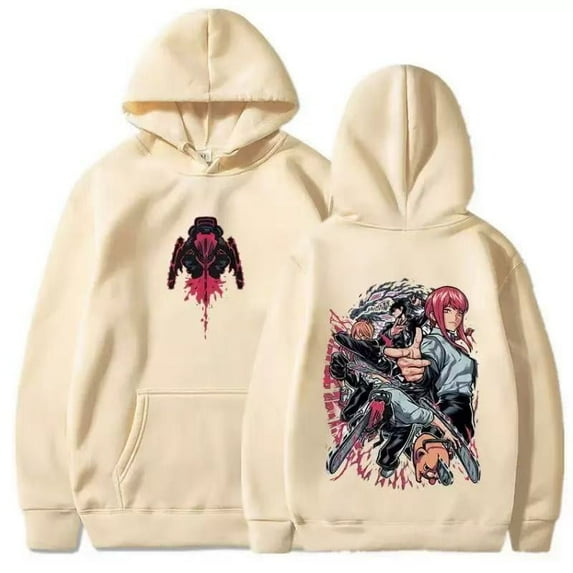 Chainsaw Man New Anime Merch Cosplay Hoody Multiple colors Drawstring ...