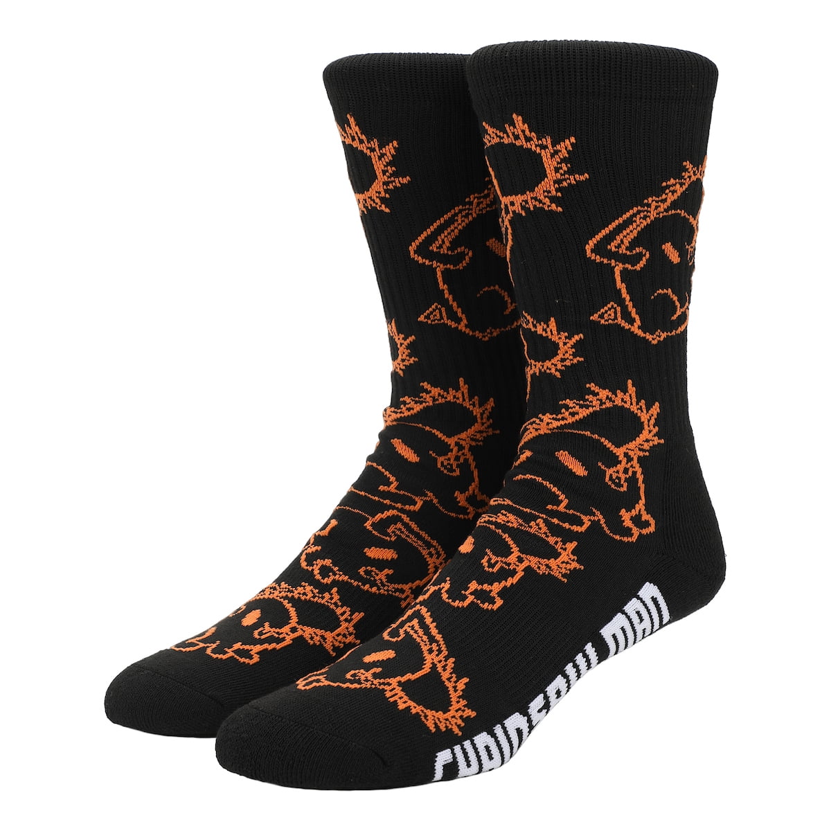 Chainsaw Man Pochita Adult Black Athletic Crew Socks - Walmart.com